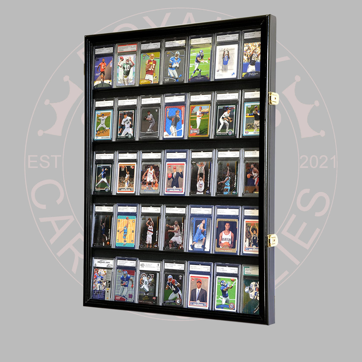 35 Card Wall Display – Royalty Cards and Collectibles